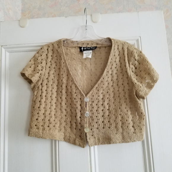 All that Jazz | Sweaters | Vintage All That Jazz Bolero Sweater 78 ...